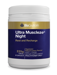 Bioceuticals Ultra Muscleze Night Oral Powder 225g - Adore Pharmacy