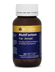 Bioceuticals MultiFactors For Juniors 60 Chewable Tablets - Adore Pharmacy