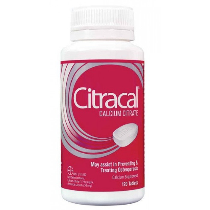 Citracal 120 Tablets - Adore Pharmacy