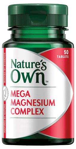 Nature's Own Mega Magnesium Complex 100 Tablets - Adore Pharmacy