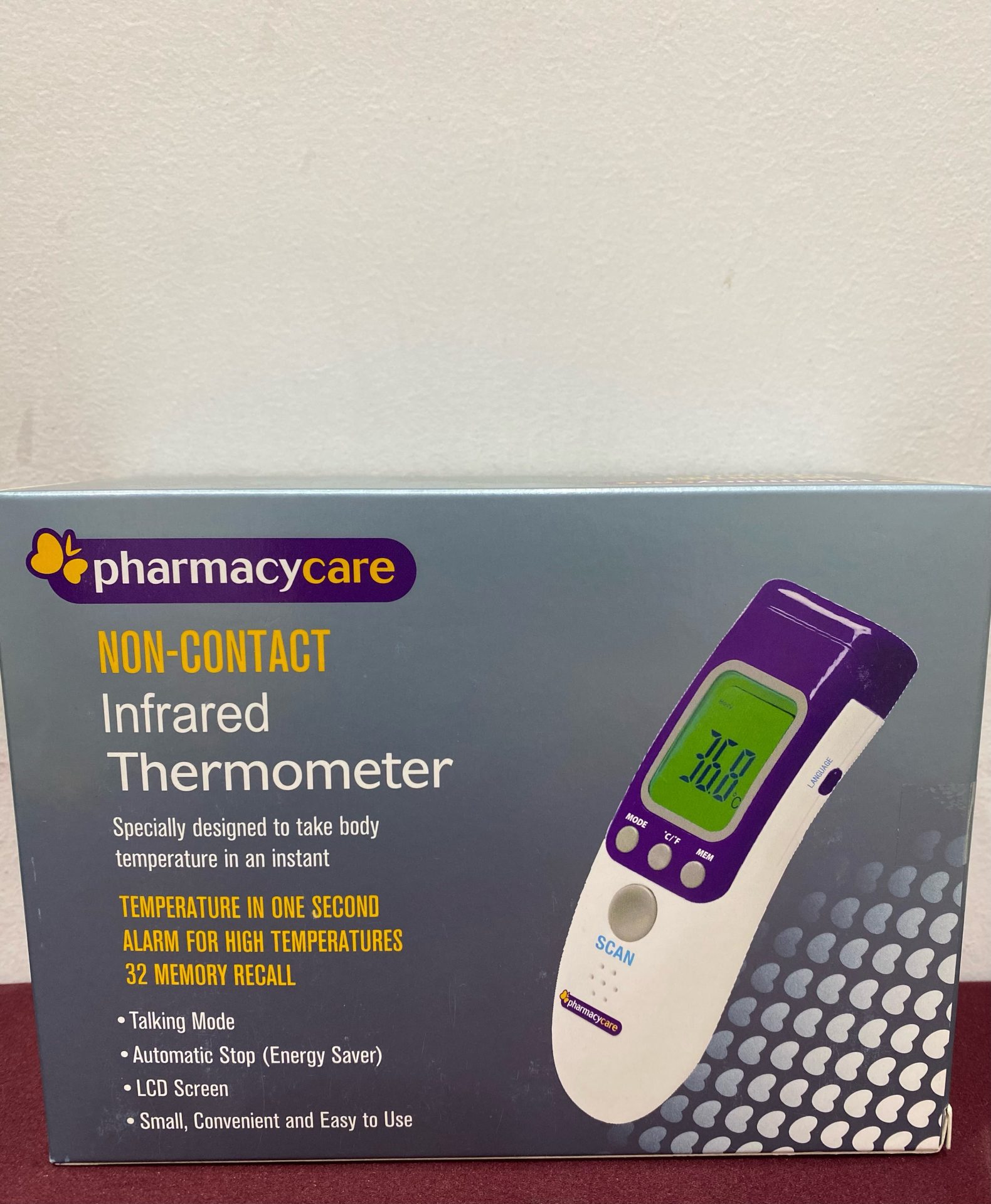 Pharmacy Care Infrared Thermometer Non-Contact - Adore Pharmacy