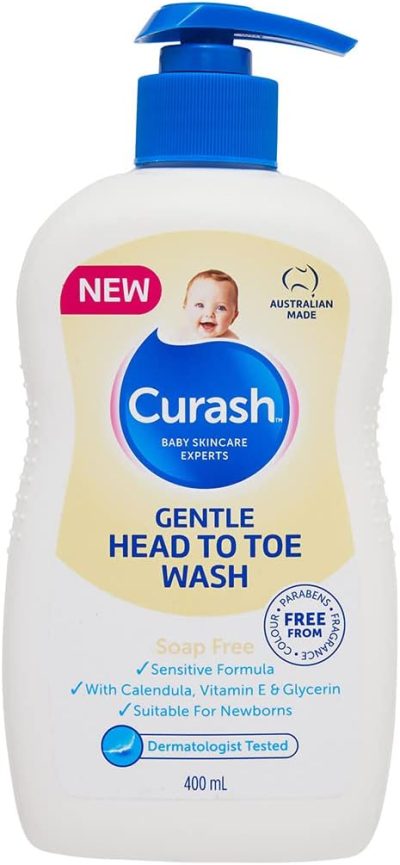 Curash Gentle Head to Toe Wash - Adore Pharmacy