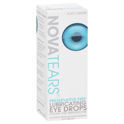 NovaTears Lubricating Eye Drops 3mL, Sterile - Adore Pharmacy