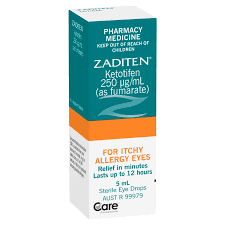 Zaditen Allergy Eye Drops 5mL - Adore Pharmacy