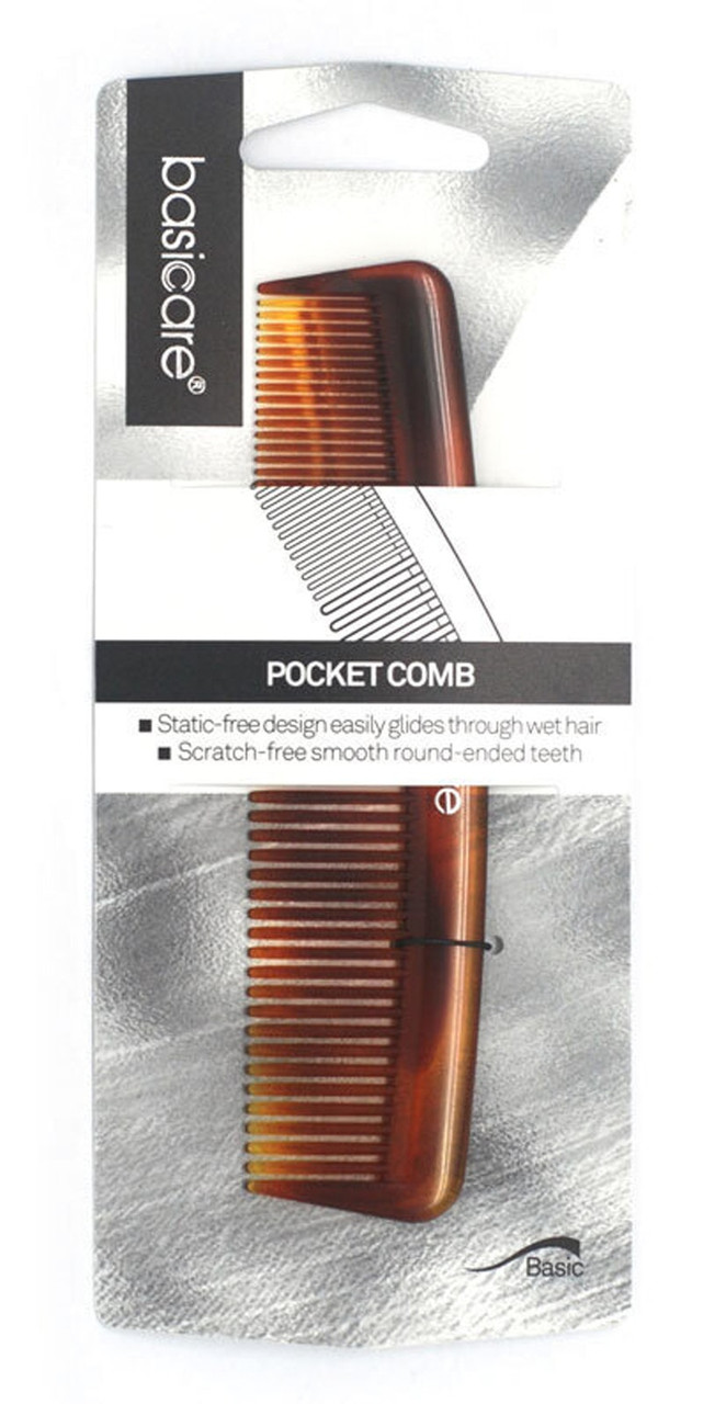 Basicare Pocket Comb - Adore Pharmacy