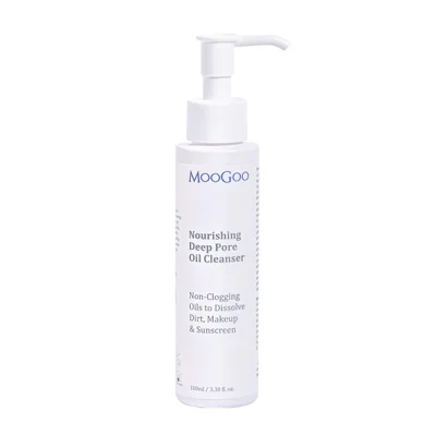 MOO GOO NOURISHING DEEP PORE OIL CLEANSER 100ML - Adore Pharmacy