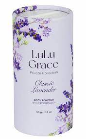 Lulu grace lavender body powder 50g - Adore Pharmacy