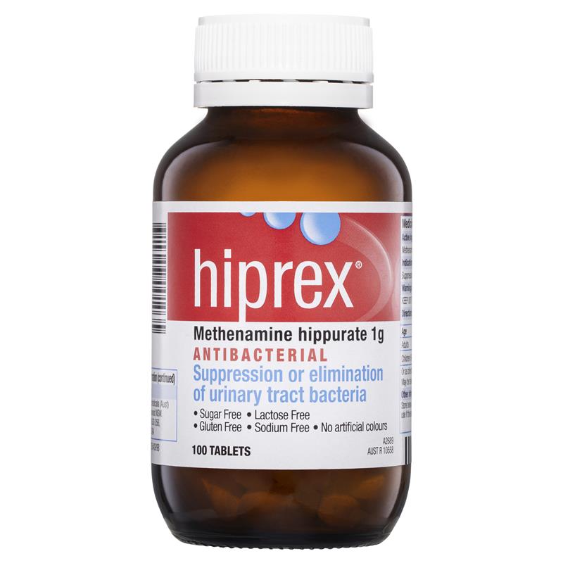 Hiprex 1g Tablets 100 - Adore Pharmacy