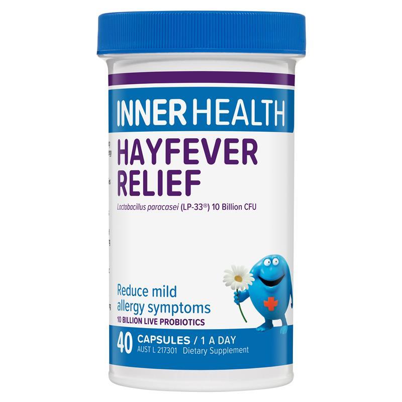 Inner Health Hayfever Relief 40 Capsules - Adore Pharmacy