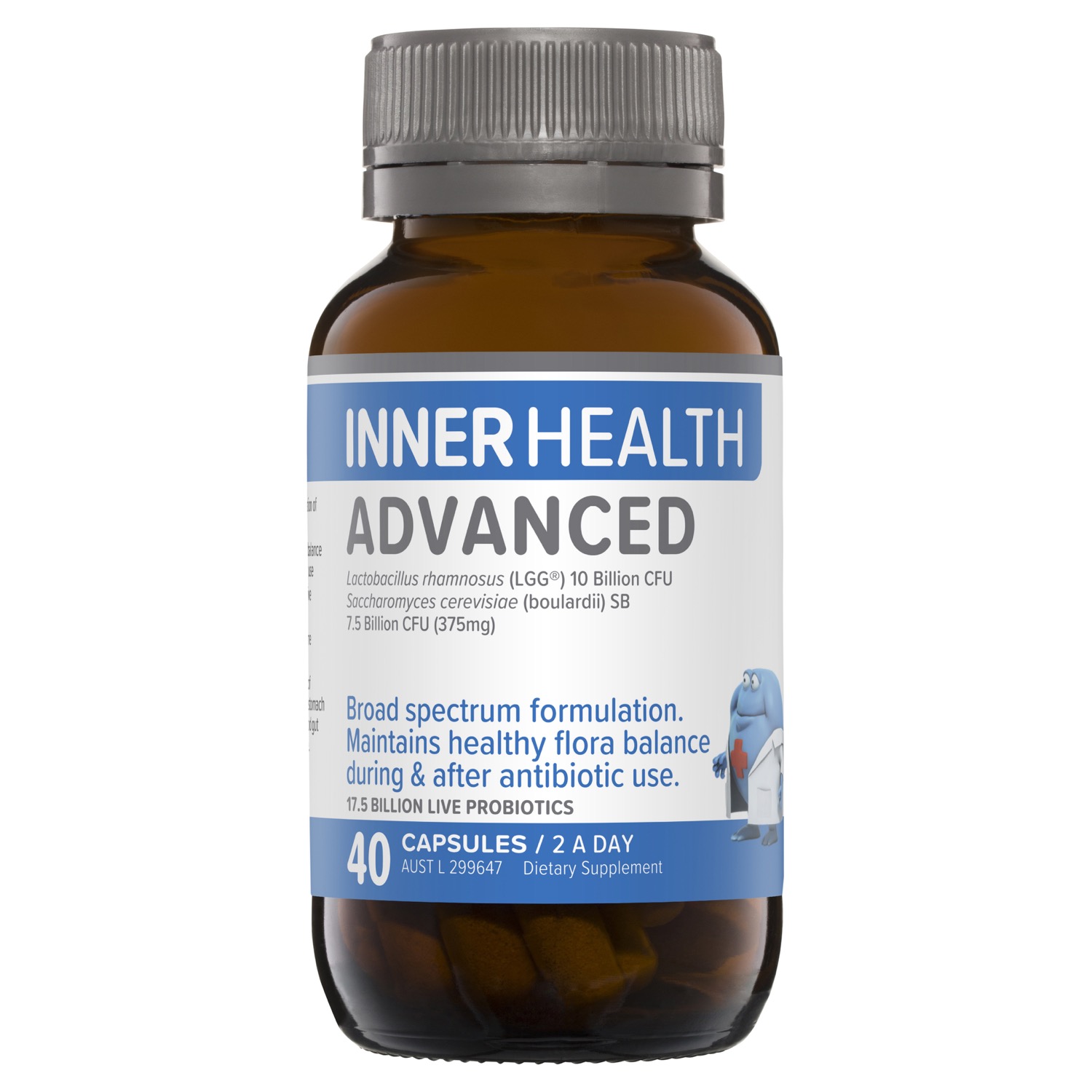 Inner Health Advanced 40 Caps - Adore Pharmacy