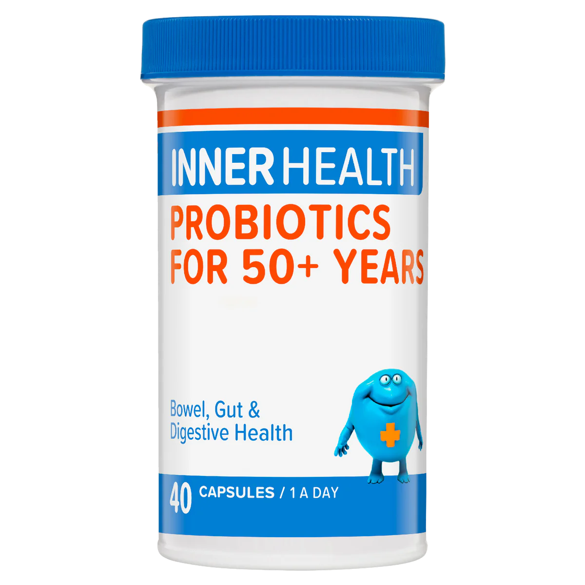 Inner Health Probiotics for 50+ Years 40 Caps - Adore Pharmacy