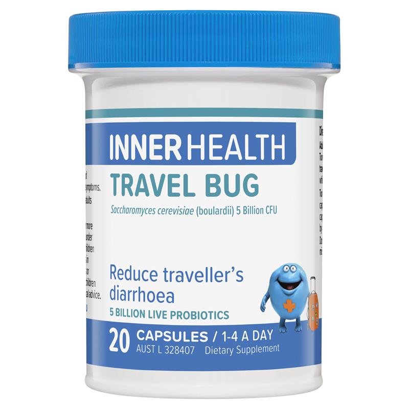 Inner Health Travel Bug 20 Caps - Adore Pharmacy