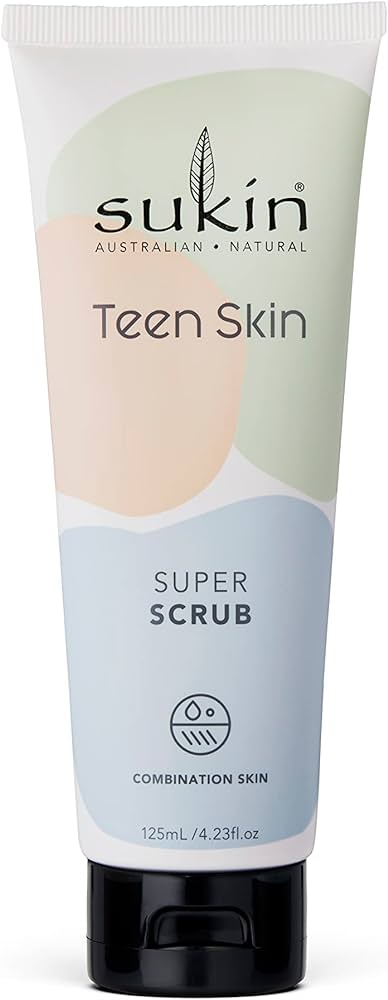 Sukin Teen Skin Super Scrub 125mL - Adore Pharmacy