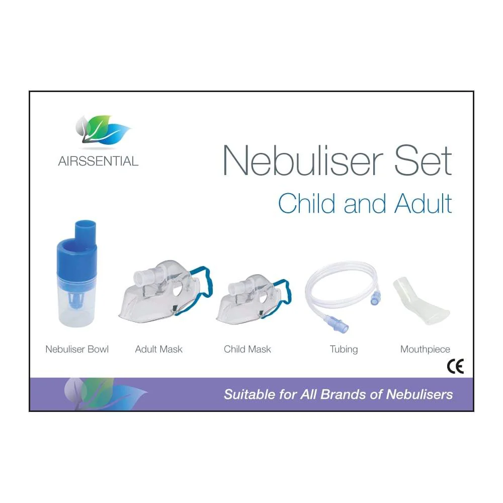 Airssential Nebuliser Set Child and Adult - Adore Pharmacy