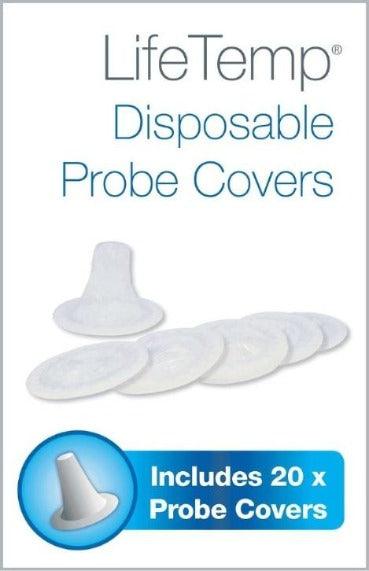 Airssential LifeTemp Disposable Probe Covers 20 Pack - Adore Pharmacy
